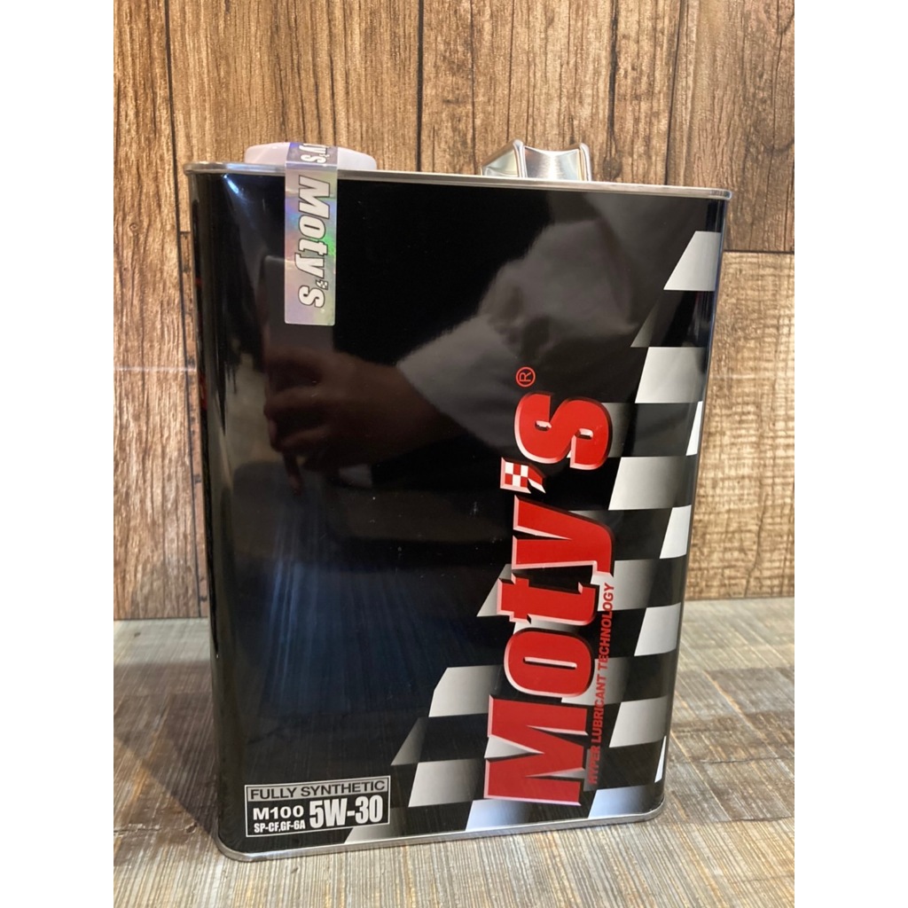 [ 樂油油 ]Moty's M100 5W30 4L 1L總代理原廠公司貨 | 蝦皮購物