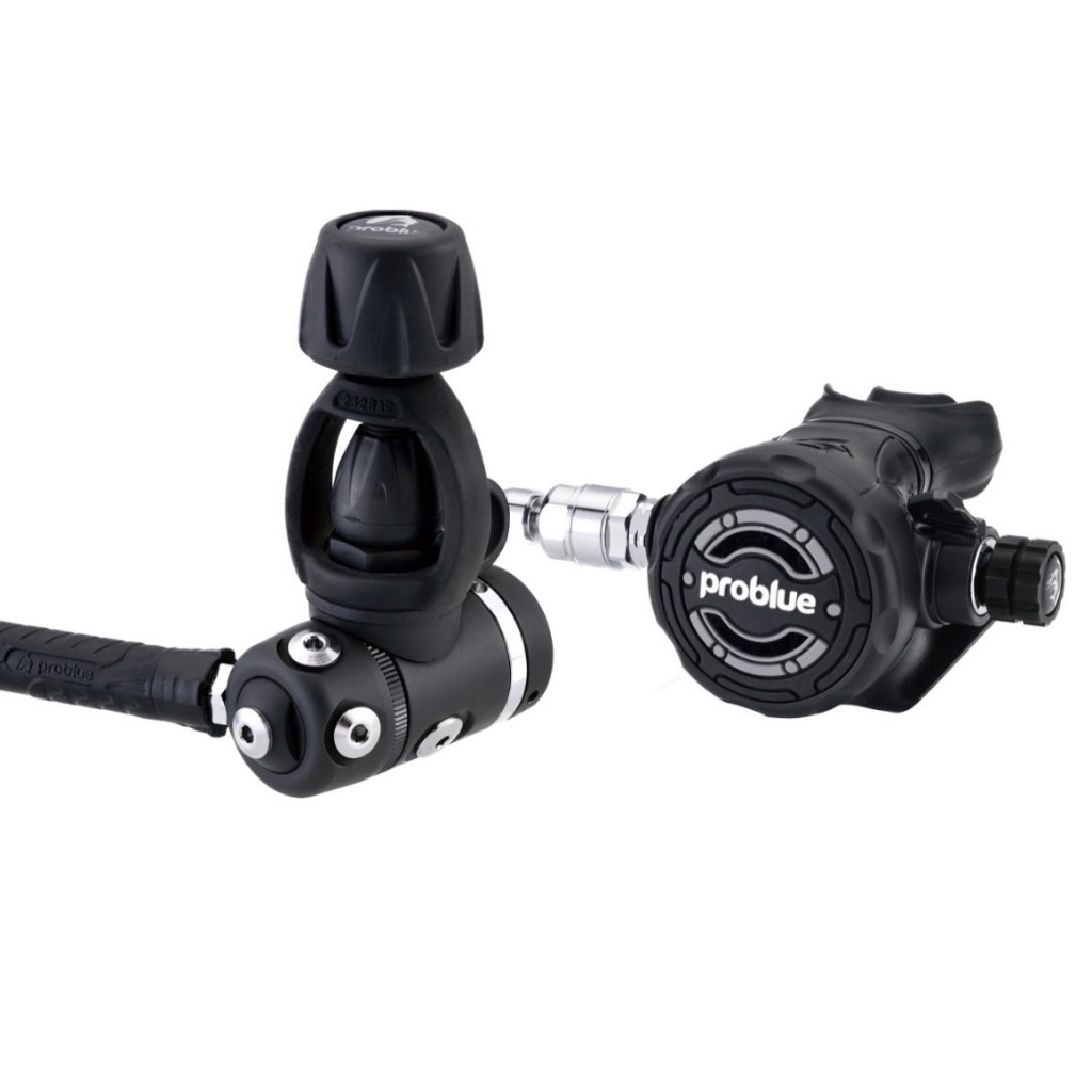 《Problue》FR-2525BS 一二級頭套裝組 ｜【IDiver海怪水下】公司貨 調節器 水肺潛水 | 蝦皮購物