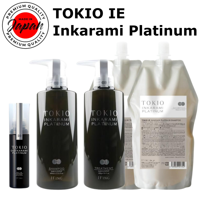 TOKIO IE INKARAMI Platinum [洗髮精 (400ml/700ml) 護理液 (400g/700g | 蝦皮購物