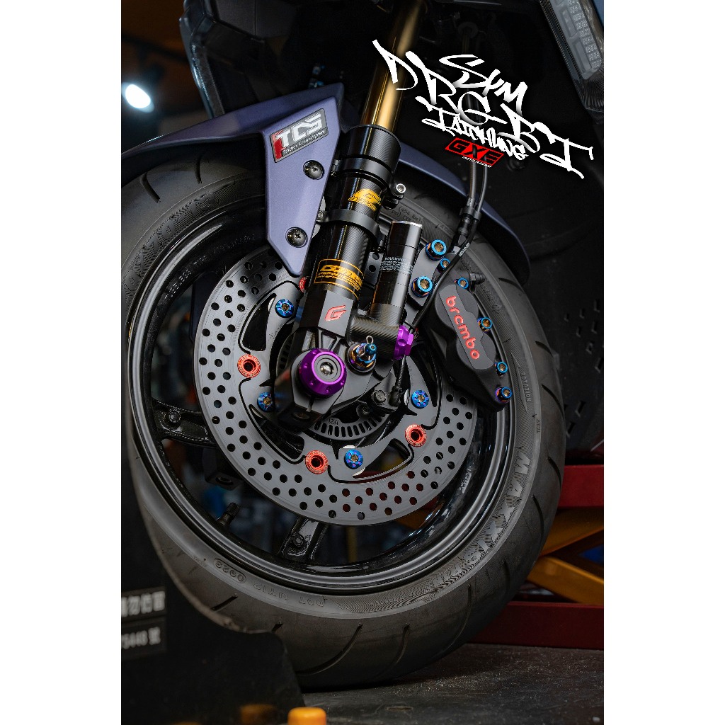 【GXE駿揚車業】DRG 專用 前避震 GJMS TCD2000+ 不可調前叉 掛瓶 SYM 龍 DRGBT | 蝦皮購物