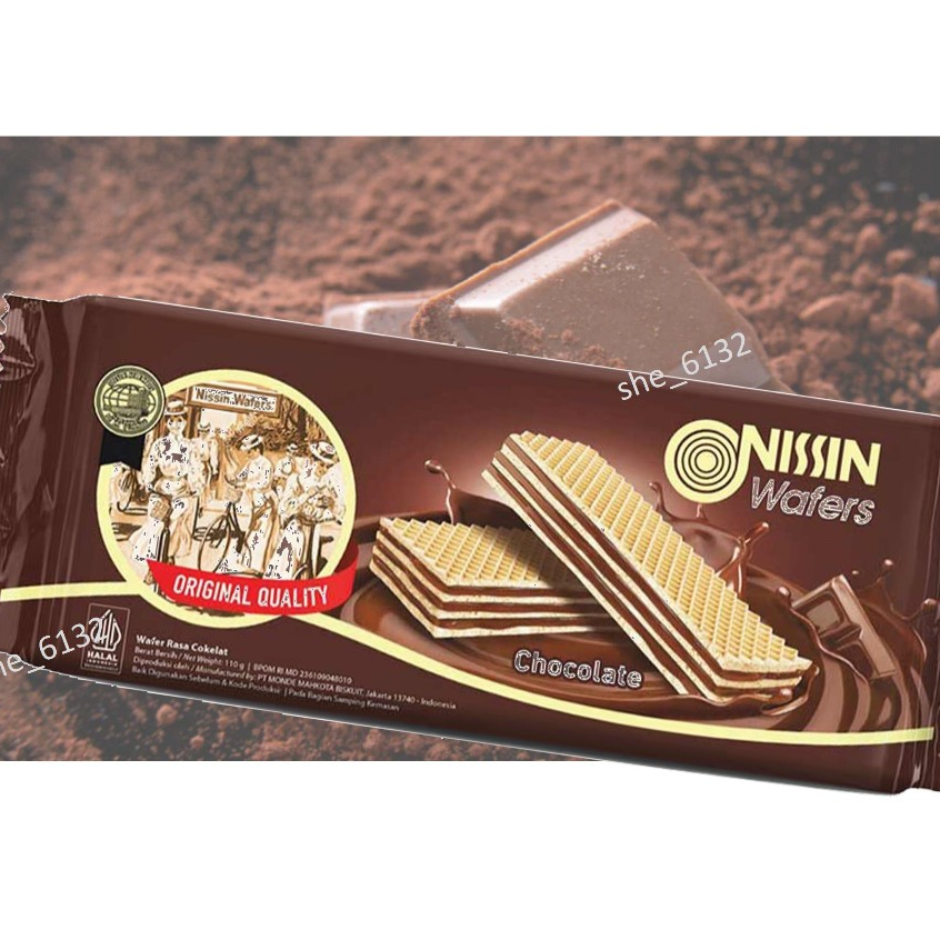 Nissin wafer chocolate | 蝦皮購物