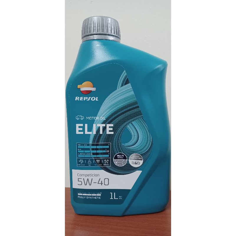 〝機油便利站〞【REPSOL】5W40 ELITE Competicion 5W-40 全合成機油 | 蝦皮購物