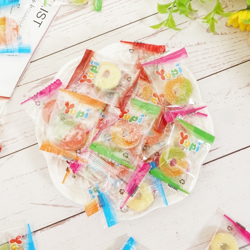 【Yupi】綜合圈QQ糖 350g/700g 綜合圈軟糖 QQ軟糖 迷你圈軟糖 綜合甜甜圈QQ糖 (印尼糖果) | 蝦皮購物