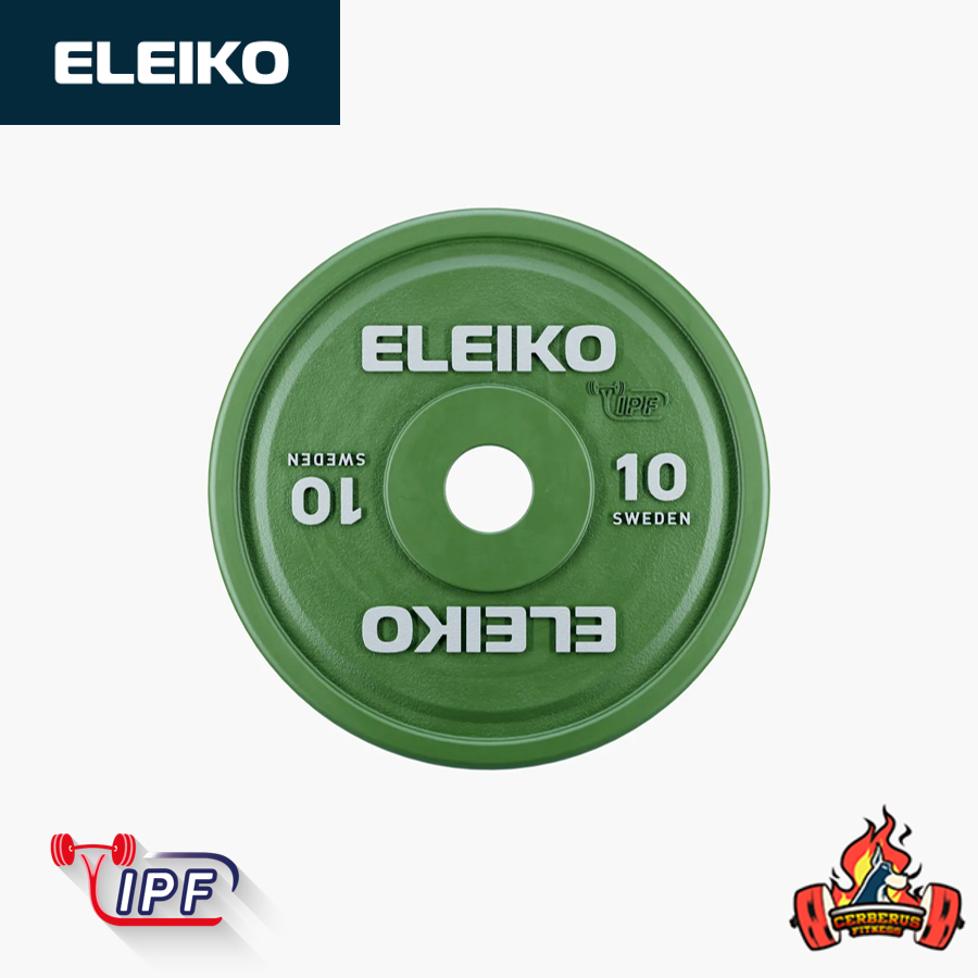【豐萬－ELEIKO台灣獨家代理】10kg鑄鐵槓片（IPF國際認證） | 蝦皮購物