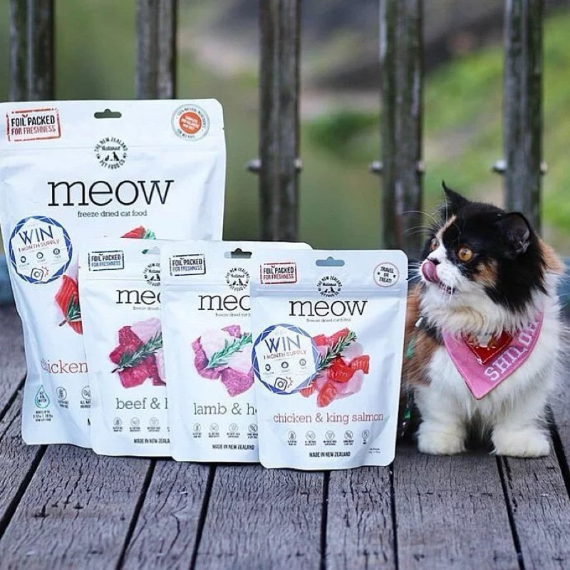 【奴才日誌💕】紐西蘭 【NZ natural woof meow鮮開凍】 貓凍乾 貓咪冷凍乾燥生食餐 貓飼料 貓 | 蝦皮購物