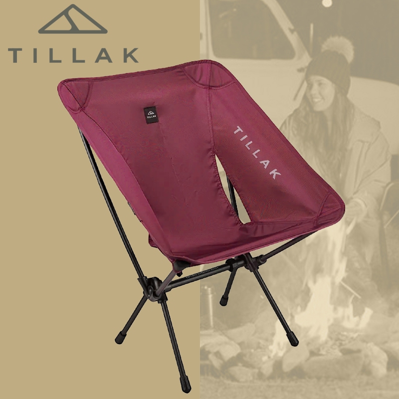 TILLAK超輕量月亮椅 】月亮椅 折疊椅 摺疊椅 露營椅 鋁合金折疊椅 登山椅 釣魚椅 戰術椅 輕量 TILLAK | 蝦皮購物