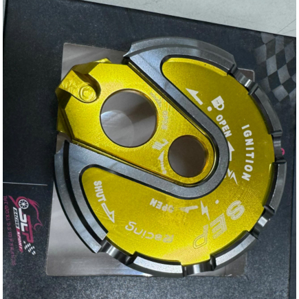 @宙威@ 二件式 鎖頭蓋 鑰匙蓋 CNC 鋁合金 BWS GTR AERO 勁戰三代 四代 S-MAX S | 蝦皮購物