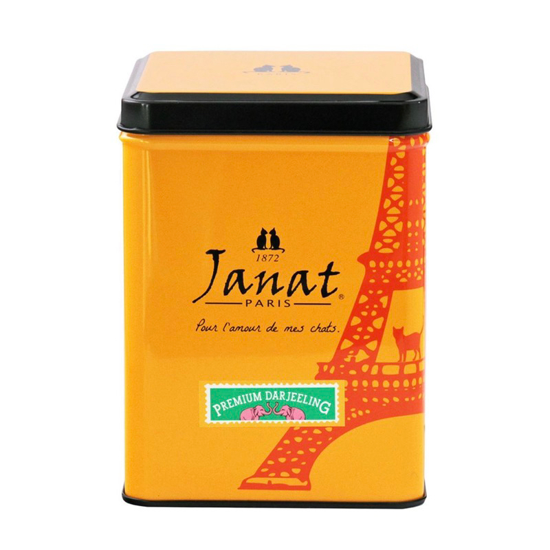 法國百年茶葉品牌JAnat 黑標品味等級特級大吉嶺紅茶200g | 蝦皮購物