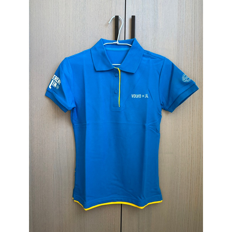 全新 限量 VOLVO x JEREMY LIN 林書豪 聯名 藍色 polo衫 S | 蝦皮購物