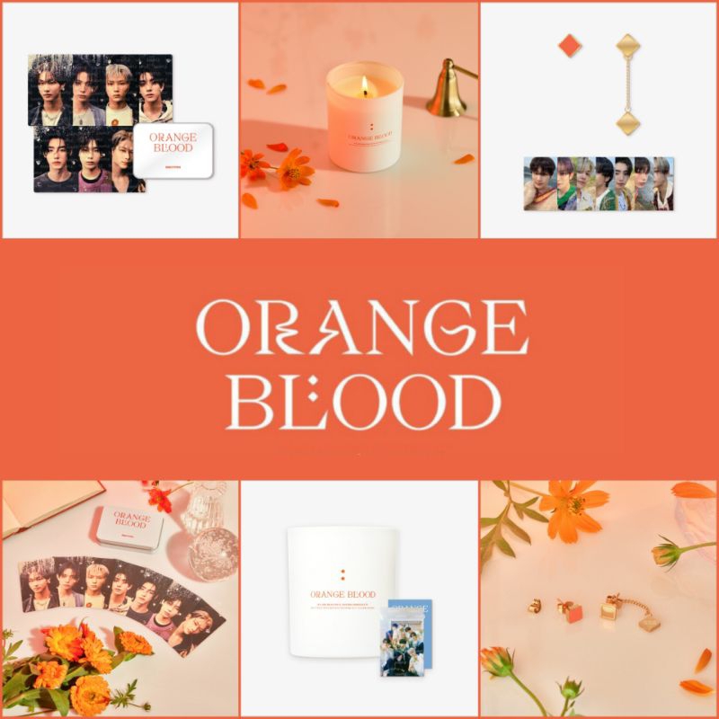 ENHYPEN 5th MINI ALBUM [ORANGE BLOOD] Official Merch/迷你專輯 週邊 | 蝦皮購物