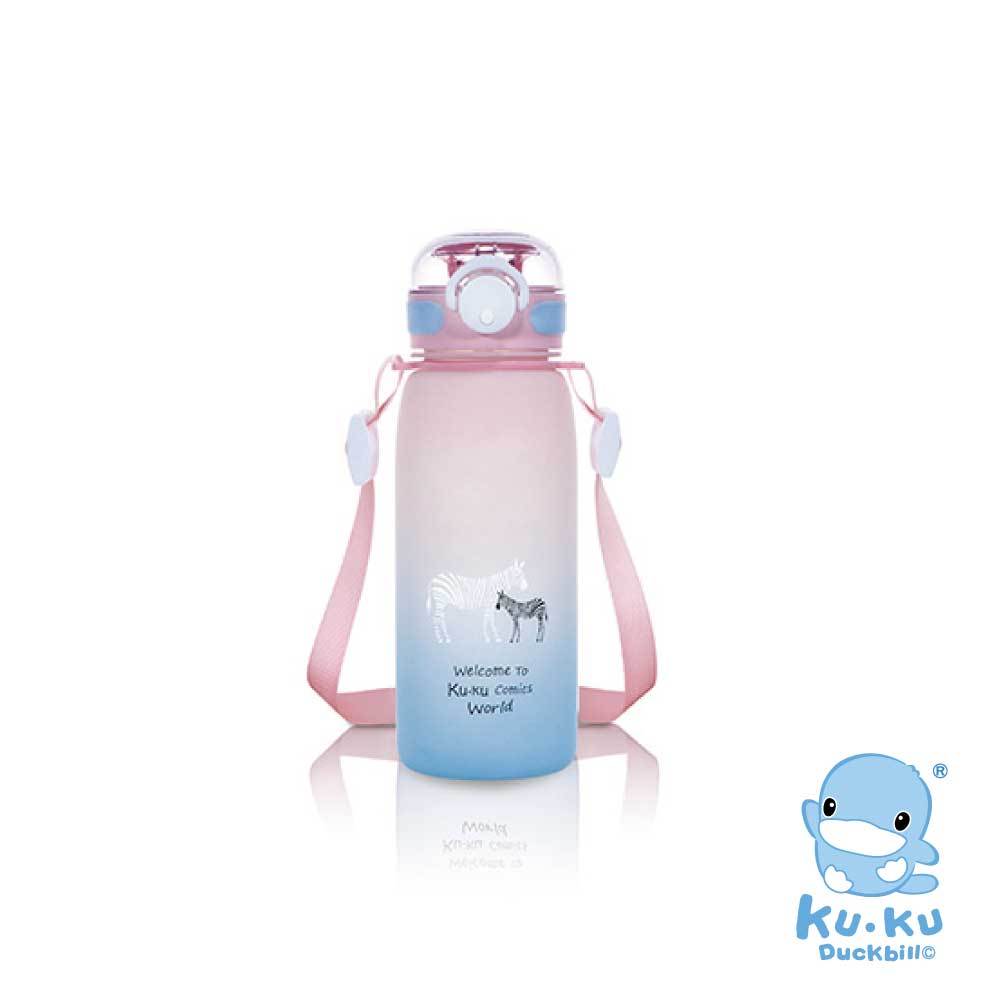 酷咕鴨彈蓋鎖扣漸變水壺-550ml (3色) | 蝦皮購物
