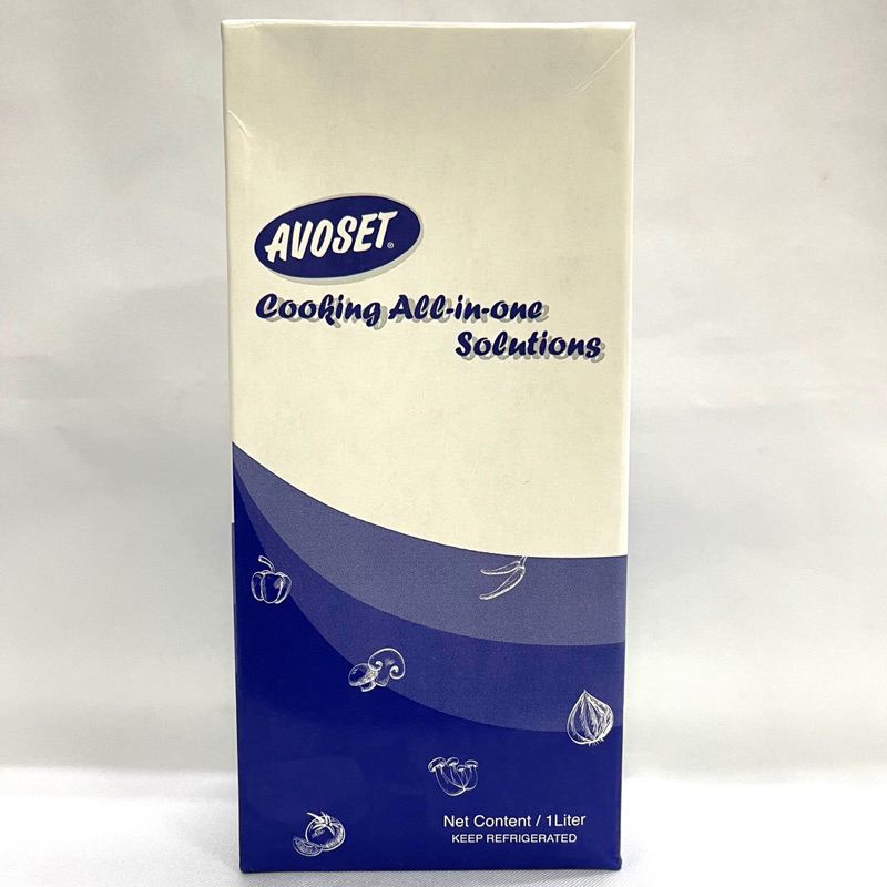 億明食品 AVOSET 廚房專用乳化油脂(料理專用) 動植物鮮奶油 1L | 蝦皮購物