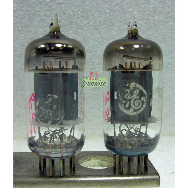 12AX7 ︽NO:2566 美國 GE 12AX7 ( ECC83 ; 7025 ) D環 長肋屏 已配對真空管 1對 | 蝦皮購物