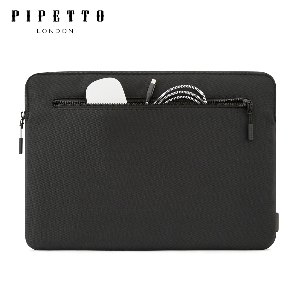 Pipetto MacBook 16" Organiser - 防撕裂布電腦包- 黑色 | 蝦皮購物