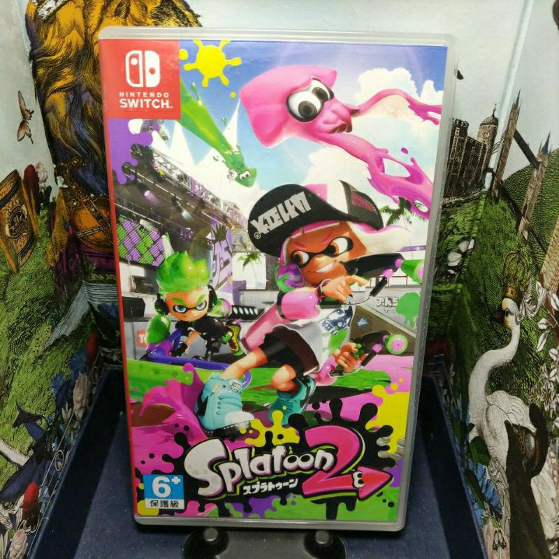 [中壢賣場]switch ns 任天堂 斯普拉遁2 漆彈大作戰2 Splatoon2 日文 | 蝦皮購物