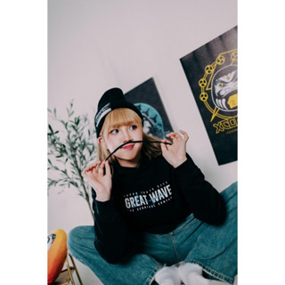 XCTRL GREAT WAVE帽T-黑 | 蝦皮購物