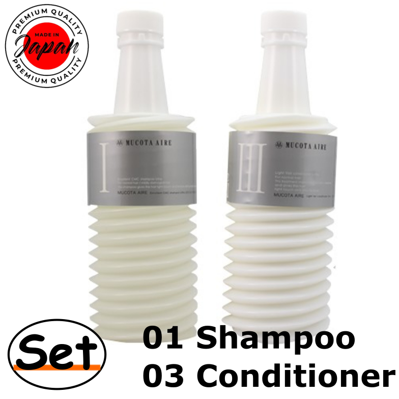 MUCOTA ADLLURA AIRE [01 洗髮精 700ml / 03 護髮素 700g]（2 件套）美髮沙龍使用 | 蝦皮購物