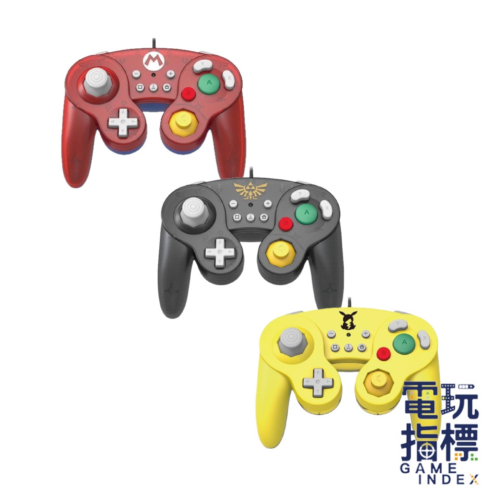 【電玩指標】十倍蝦幣 Ns Switch Hori 經典控制器 瑪利歐 薩爾達 皮卡丘 Nsw 107 108 有線手把 蝦皮購物