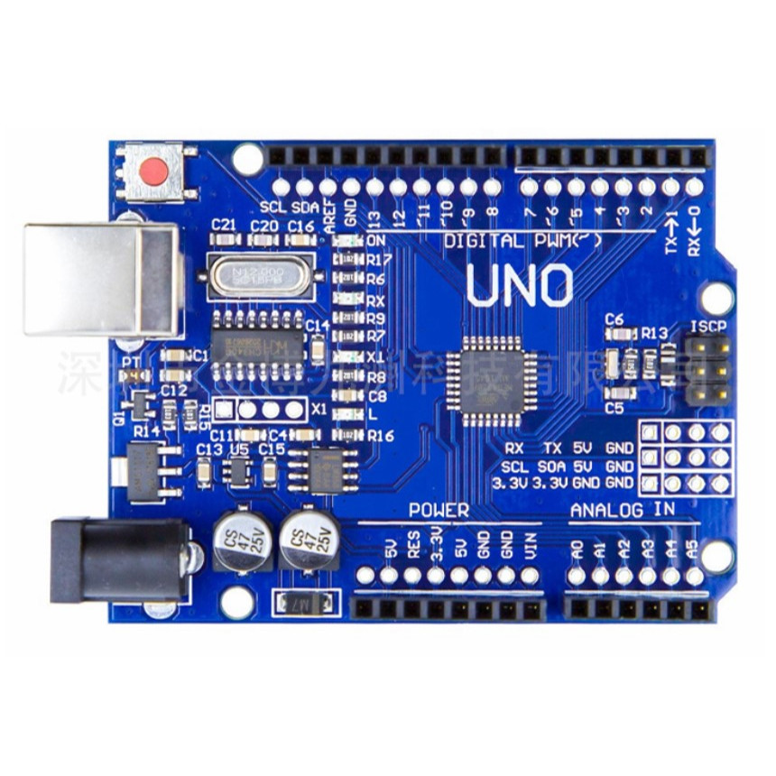 Arduino Uno R3 SMD Atmega328p 開發板/送USB傳輸線 | 蝦皮購物