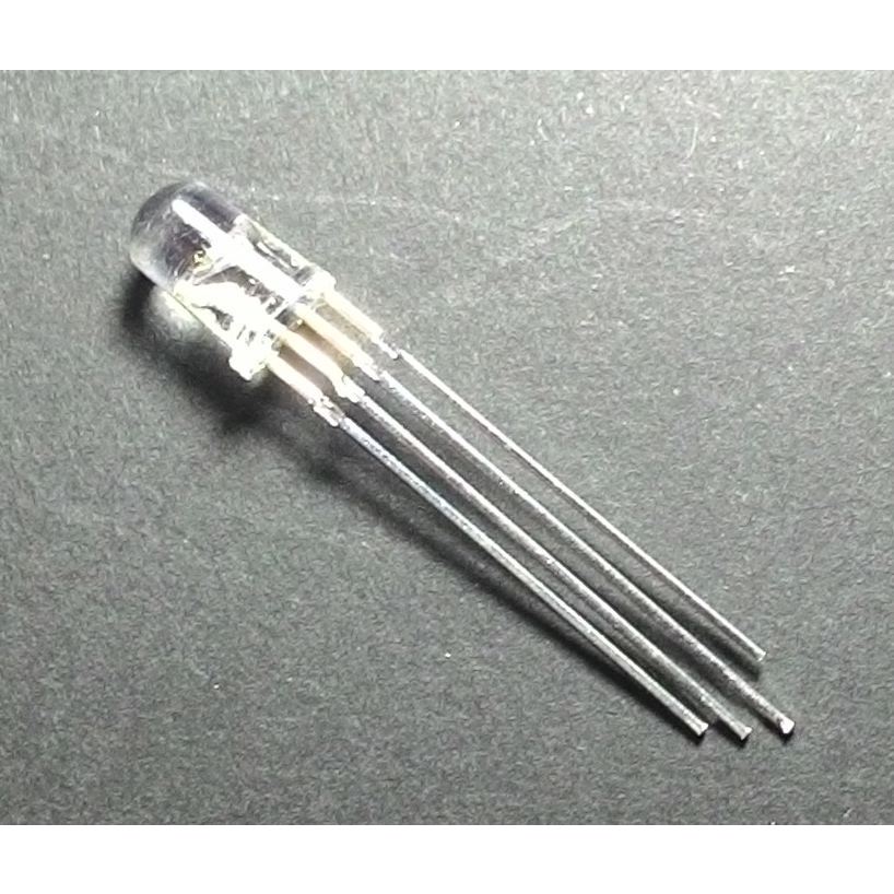 【雲賀科技】2121 5MM F5全彩發光管RGB 超高亮紅綠藍led燈 共陰四腳led燈 RGB | 蝦皮購物