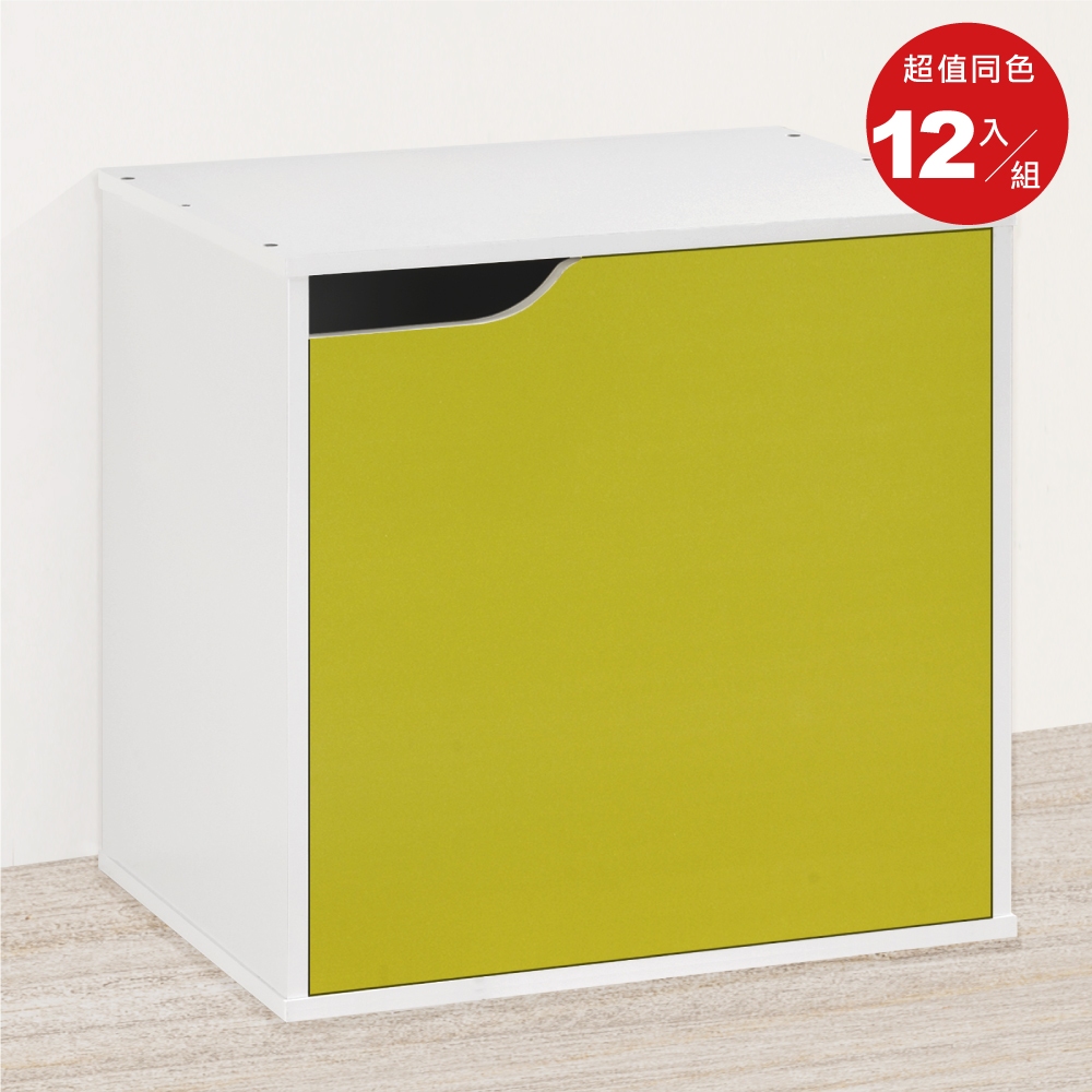HOPMA單門二層櫃(12入) 台灣製造 收納雙格櫃 儲藏空櫃 置物書櫃 玄關隔層G-101x12 | 蝦皮購物