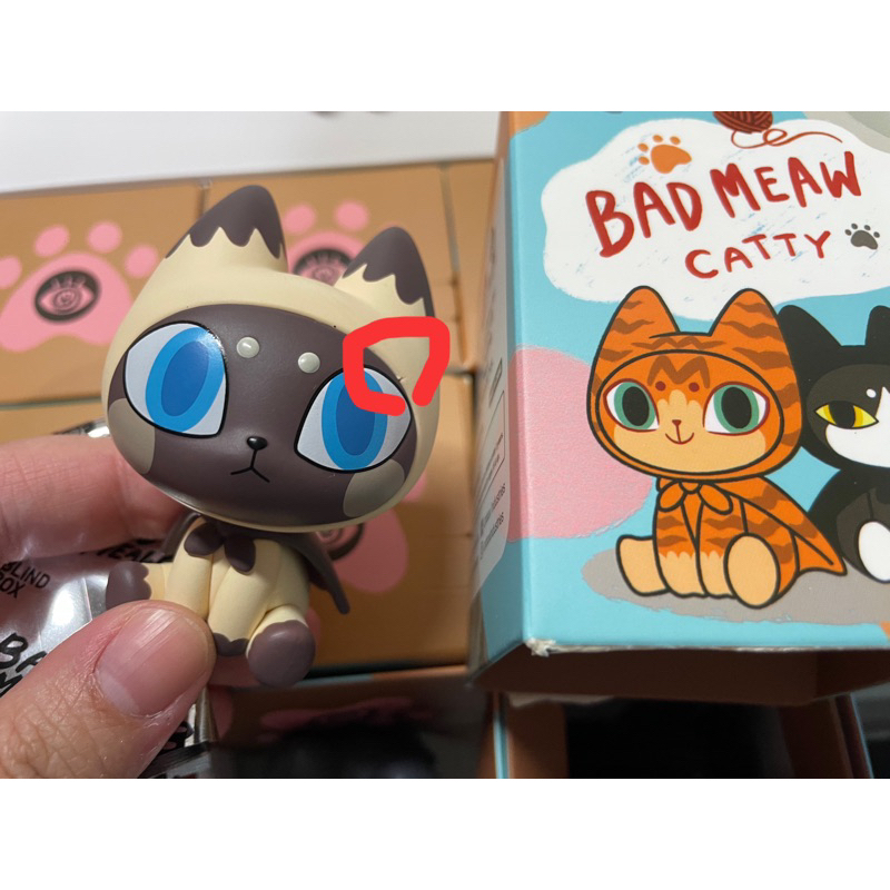現貨 Unbox bad meaw 蝙蝠貓 盒玩 單售 貓咪 公仔 橘貓 三花貓 等 | 蝦皮購物