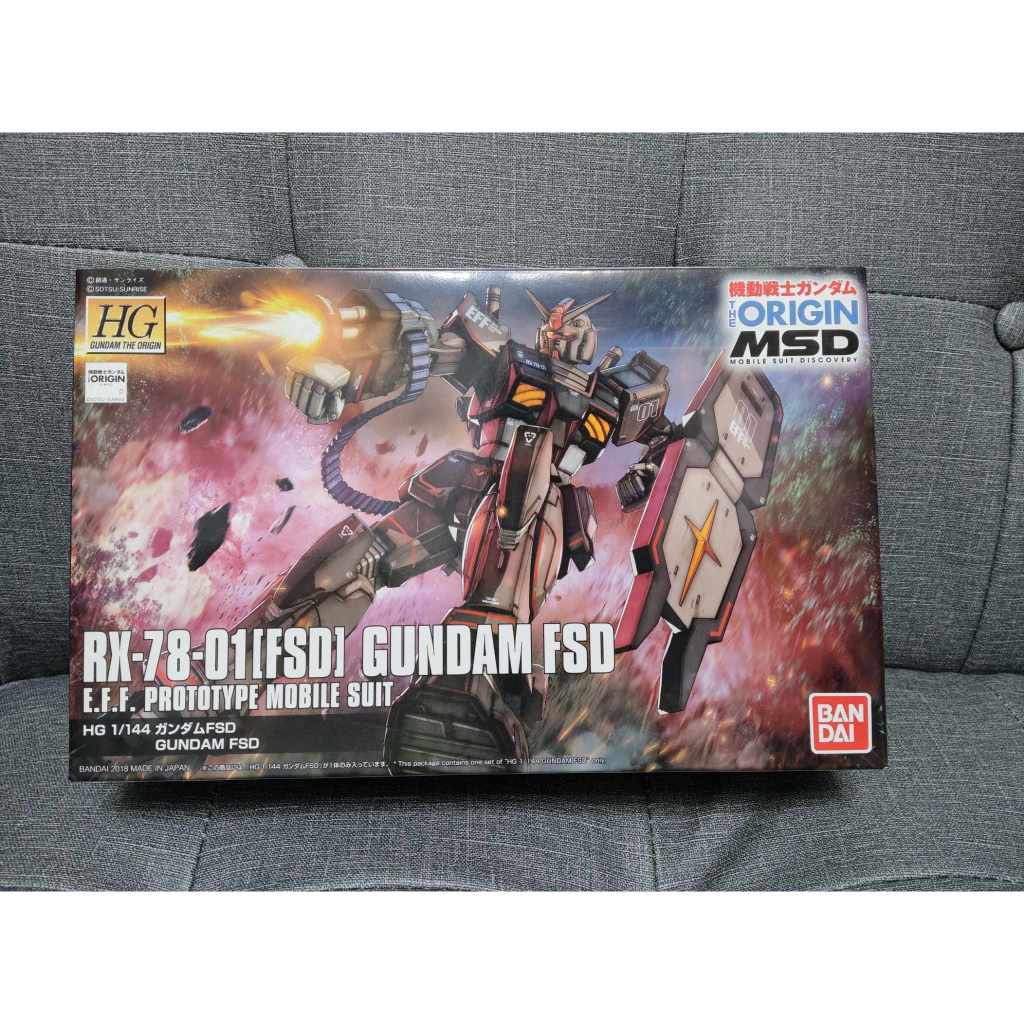 全新現貨 萬代 GTO HG 1/144 HGUC ORIGIN MSD RX-78-01 Gundam FSD 鋼彈 | 蝦皮購物