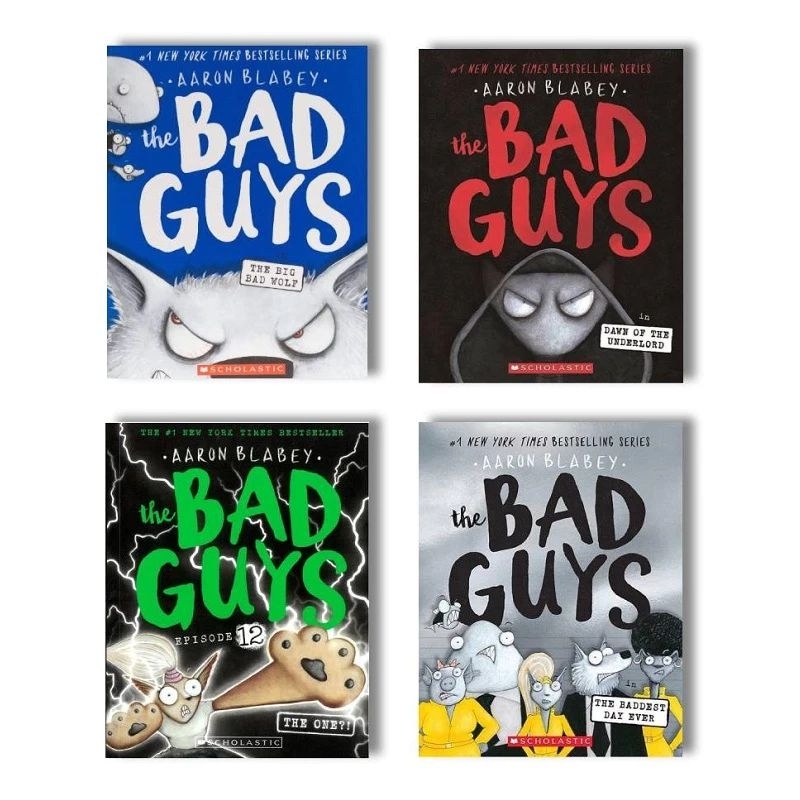 全新正版 The Bad Guys 9-12 帶書盒 The Bad Box (4冊合售) | 蝦皮購物