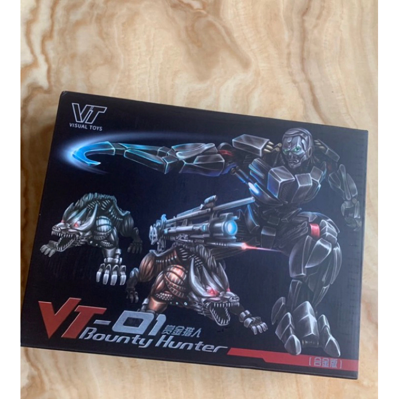 代購 再版 VT01 地獄獵人 變形金剛 VT-01 禁閉 修正版 部分合金 KO UT 帶雙狗 變形金剛 賞金獵人 | 蝦皮購物