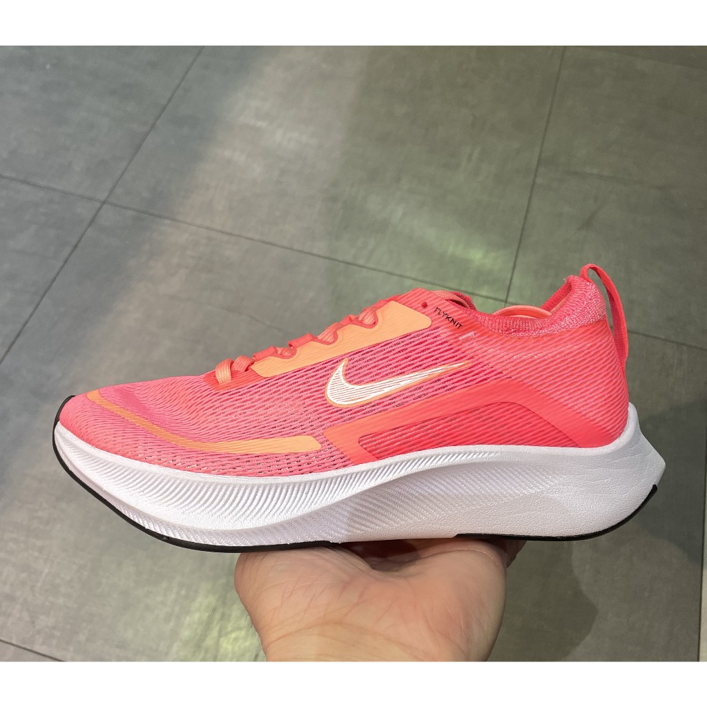 【BOBO】NIKE W ZOOM FLY 4 螢光紅橘 輕量避震慢跑鞋 女 CT2401-600 | 蝦皮購物