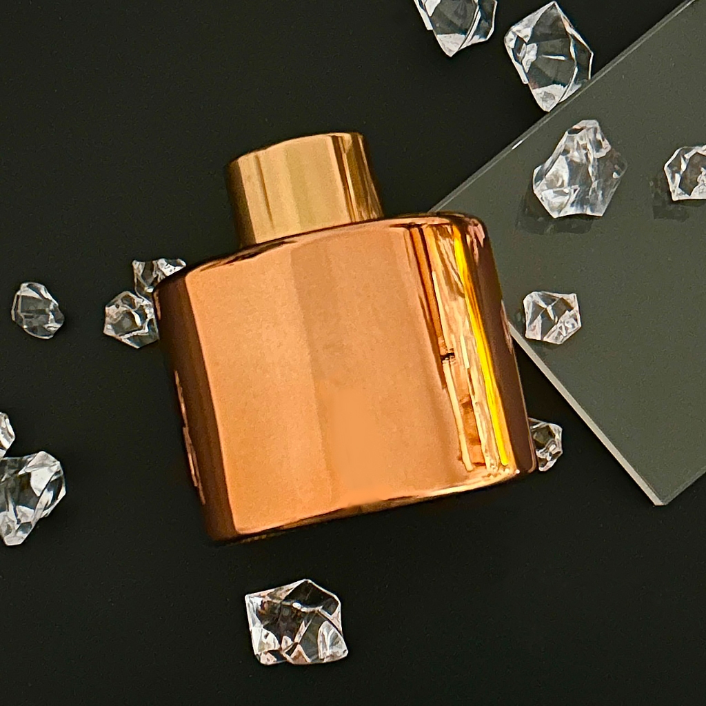 電鍍金/銀色螺口圓柱擴香瓶 100ml ☆ VITO zakka ☆ 擴香 香薰 玻璃空瓶 擴香瓶 香薰瓶 玻璃瓶 香氛 | 蝦皮購物