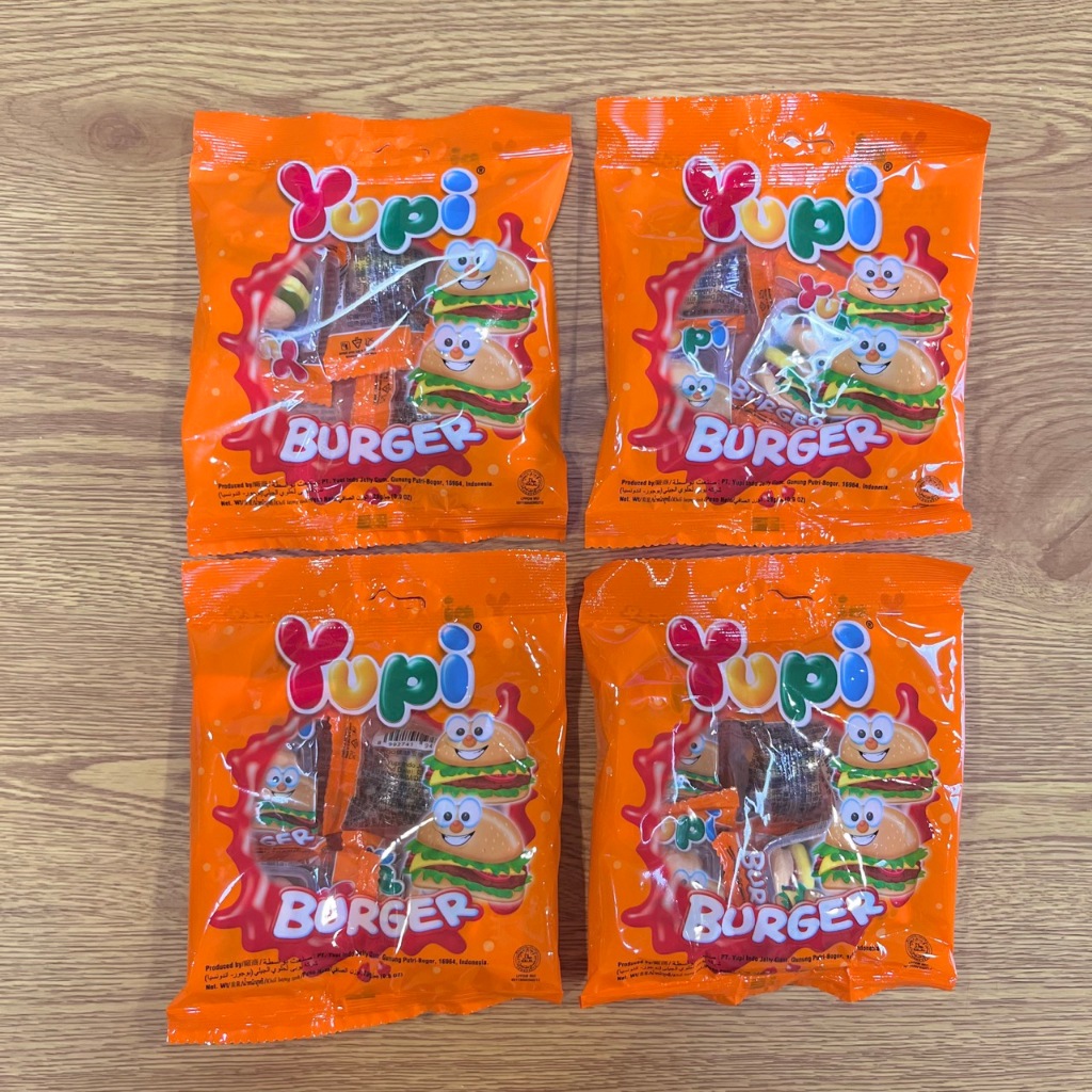激激小舖｜YuPi 呦皮漢堡QQ糖 28g 軟糖 漢堡糖 漢堡軟糖 QQ糖 糖果 零食 QQ軟糖 漢堡糖果 | 蝦皮購物