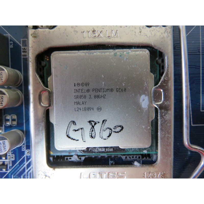 C. 1155CPU- Pentium 處理器 G860 3M 快取記憶體，3.00 GHz 直購價50 | 蝦皮購物
