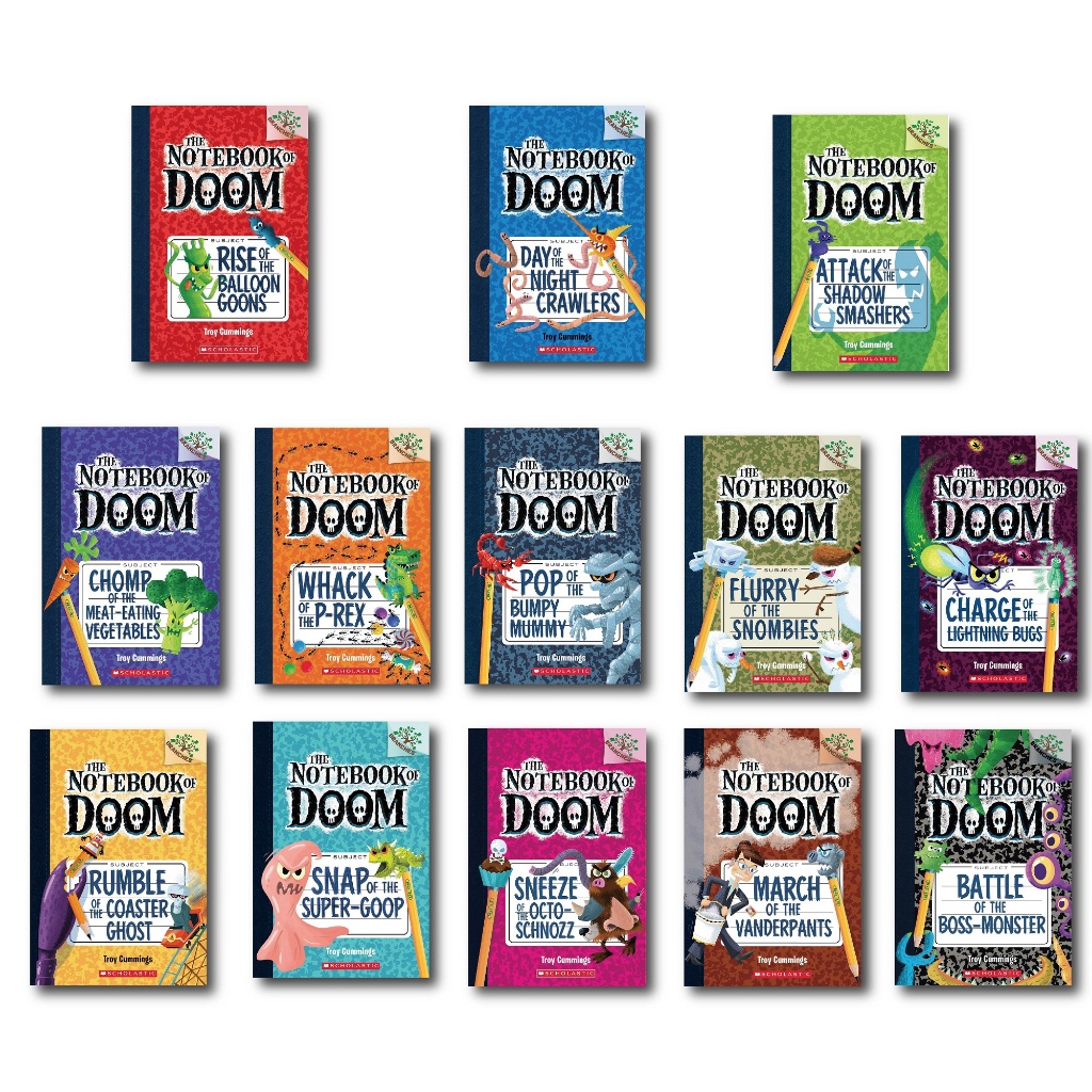 【精選組合】The Notebook of Doom 套書組合 / Troy Cummings 文鶴書店 Crane Publishing ...