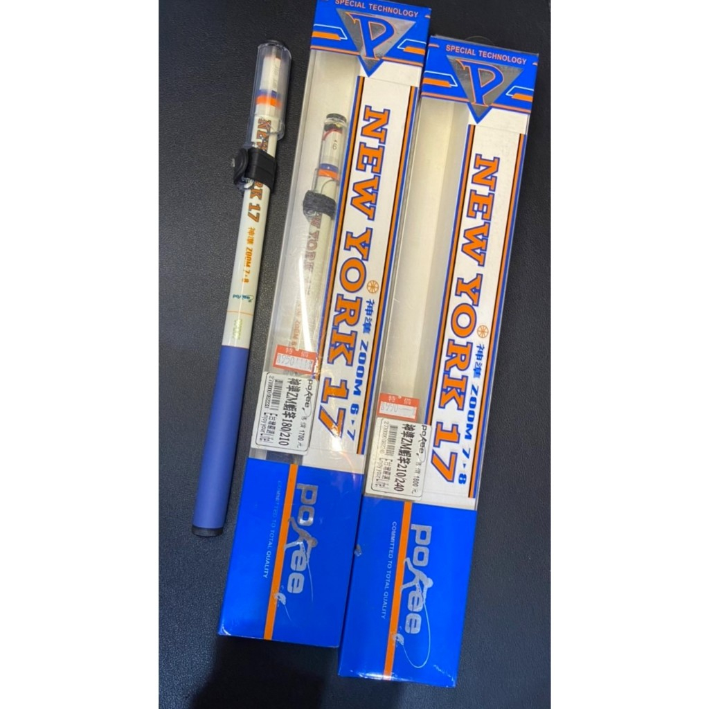 ☆鋍緯釣具網路店☆POKEE太平洋 神準蝦竿 NEW YORK17 37調性 萬向轉頭 配重尾塞 絕版名竿 釣蝦 池釣 | 蝦皮購物