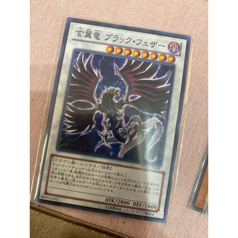 PP16-JP008 玄翼龍-黑羽 (普卡) | 蝦皮購物