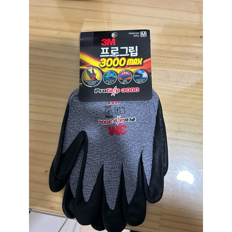 3M ProGrip1000耐磨安全工作手套，M、L號，NBR韓國製造，工作及DIY 的好幫手 | 蝦皮購物