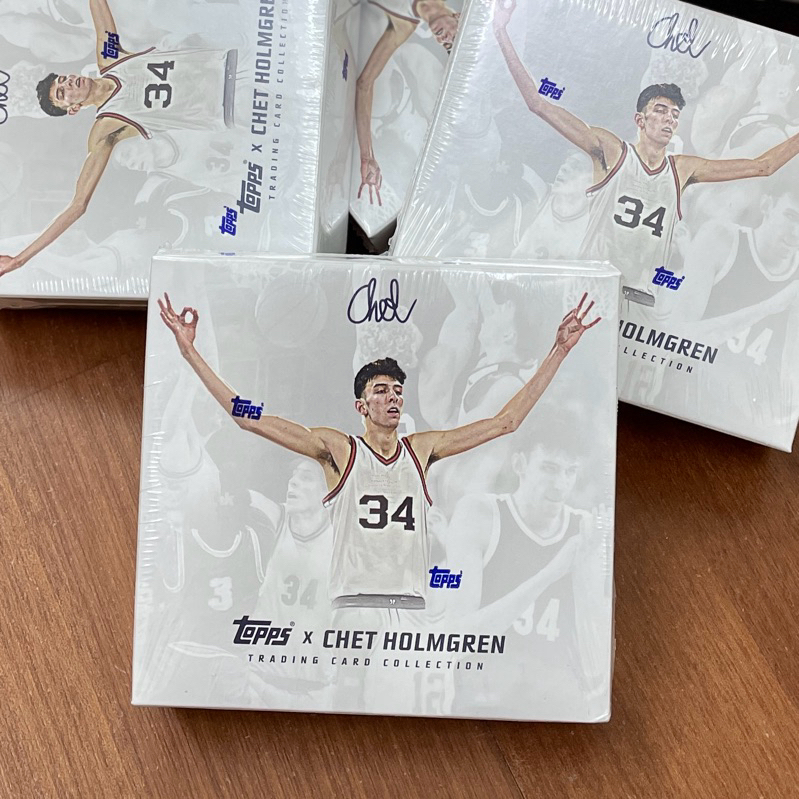 全新現貨 2022 Topps x Chet Holmgren Curated Set Box 抽Chet簽名卡 | 蝦皮購物