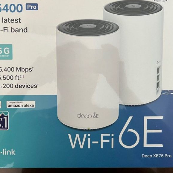 TP-Link Deco XE75 Pro AXE5400 Wi-Fi 6E 三頻 Mesh無線網路2.5G連接埠 | 蝦皮購物