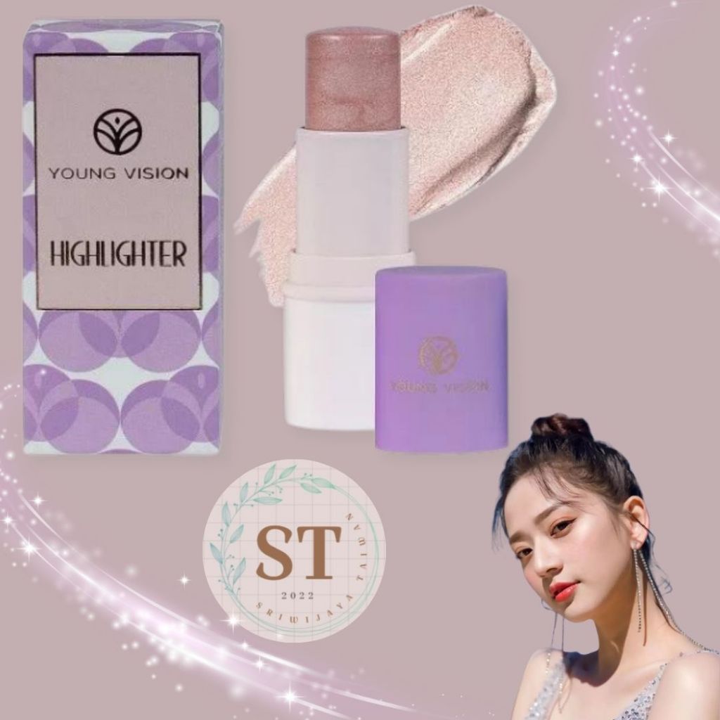 HIGHLIGHTER CREAM STICK SHIMMER 3D GLOW glitter kilau | 蝦皮購物