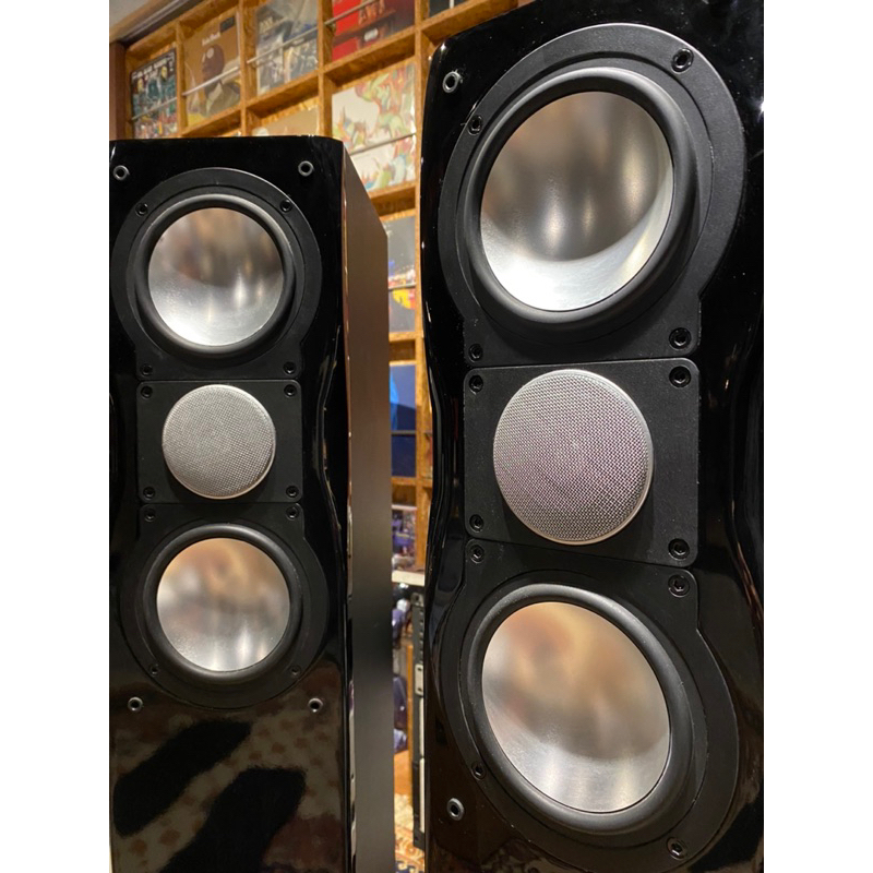 [ 沐耳 ] （已售出）德國精品 ELAC 經典小落地揚聲器 FS-127 正面鋼琴烤漆黑色/可玩 Bi-Wire | 蝦皮購物