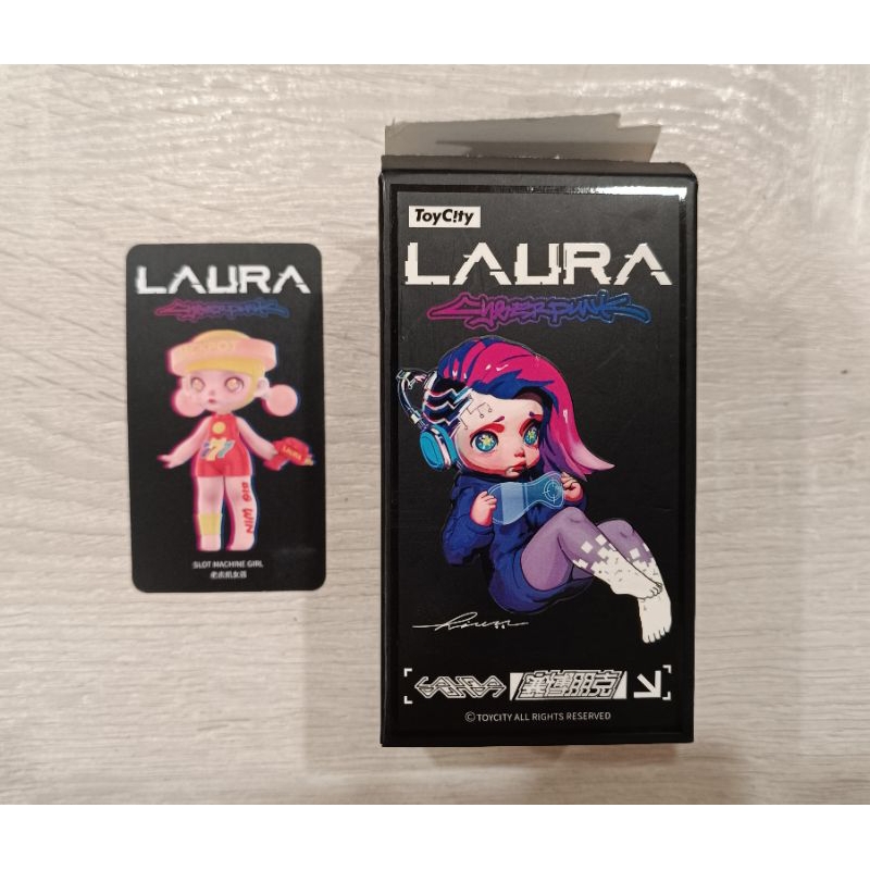 Laura ToyCity 賽博朋克 盲盒 拆盒 確認款 | 蝦皮購物