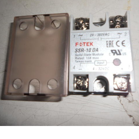 FOTEK固態繼電器 SSR-10 DA SSR-10DA IN:3-32VDC LOAD:24-380VAC | 蝦皮購物