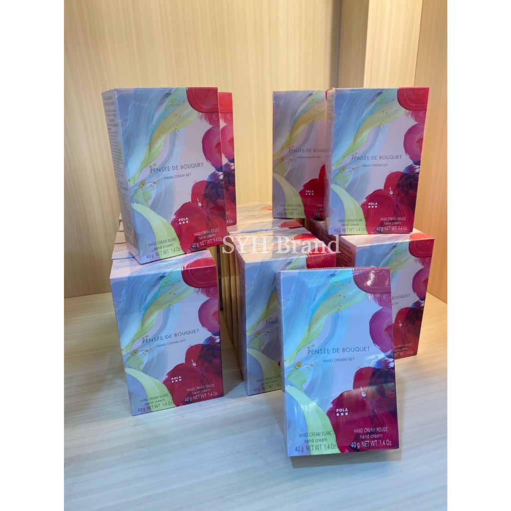 🌸正品🌸POLA 沁香護手霜禮盒組 玫瑰/百合 護手霜 限量版 40g*2 公司貨 | 蝦皮購物