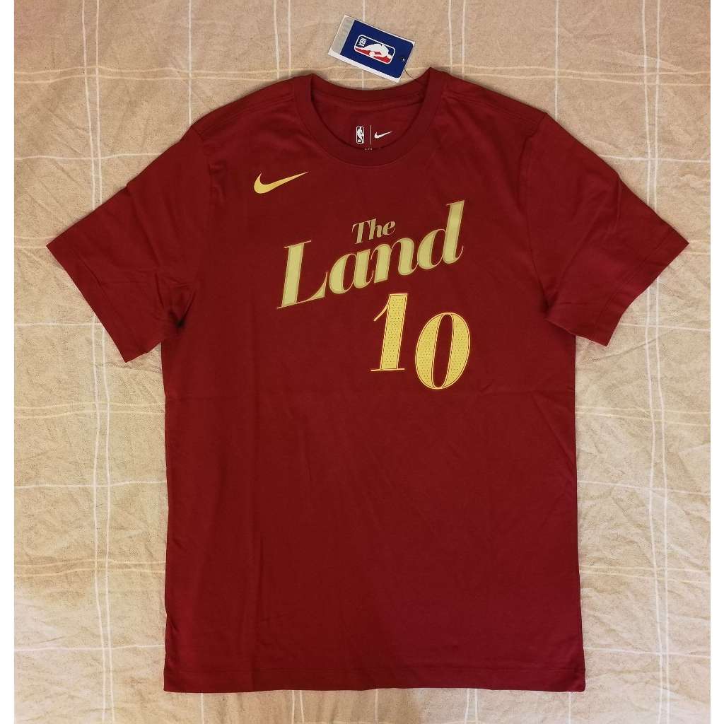 Nike NBA 克里夫蘭騎士 Darius Garland 23/24 城市版 背號短T (Sz. M) | 蝦皮購物