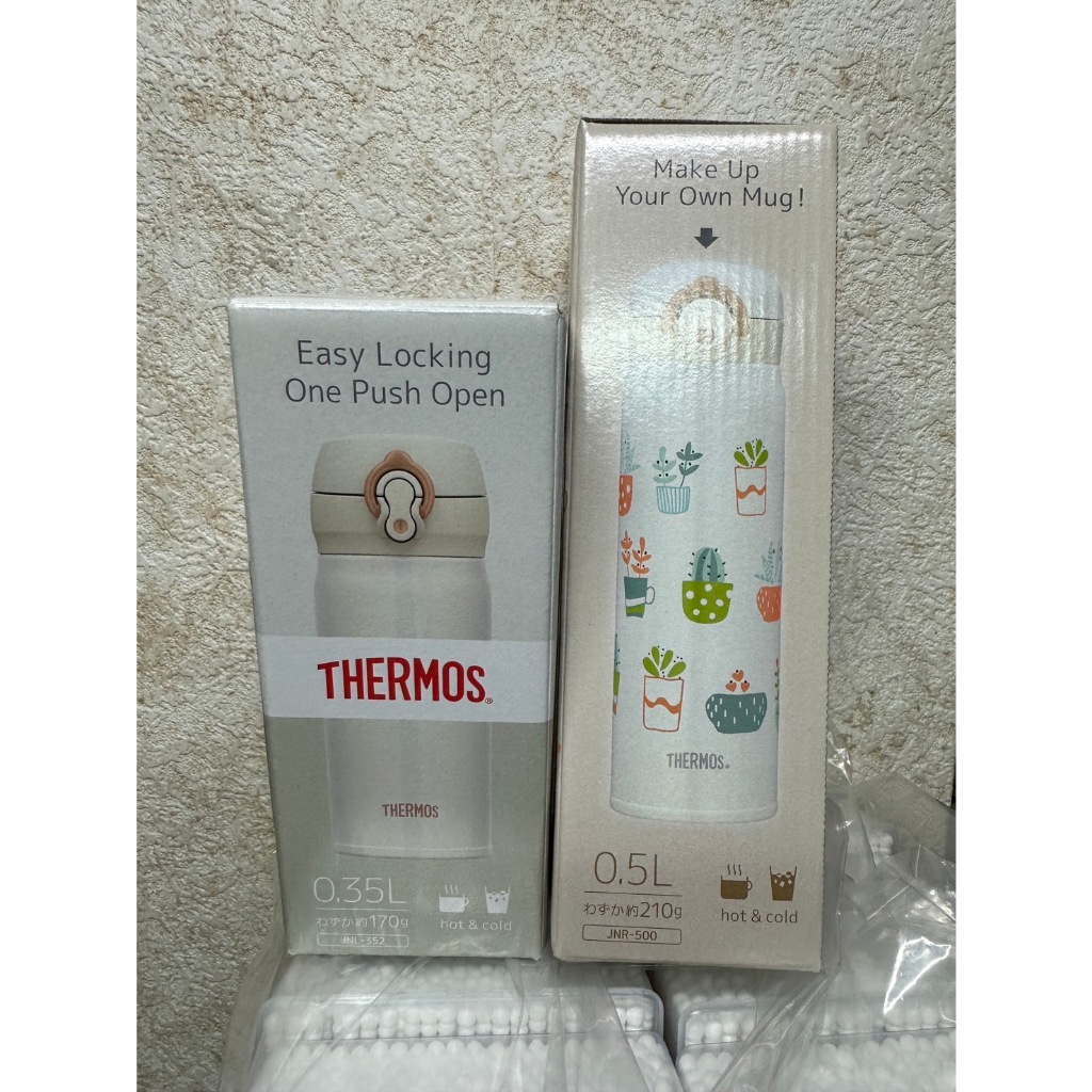 THERMOS膳魔師 不鏽鋼超輕量彈蓋真空保溫瓶500ml 350ml JNR-500 JNL-352TF | 蝦皮購物