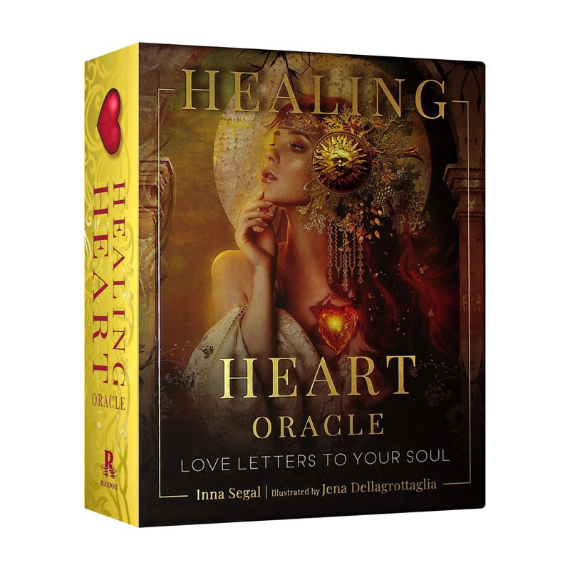 療癒之心覺示卡｜Healing Heart Oracle｜36張 贈中文翻譯 | 蝦皮購物