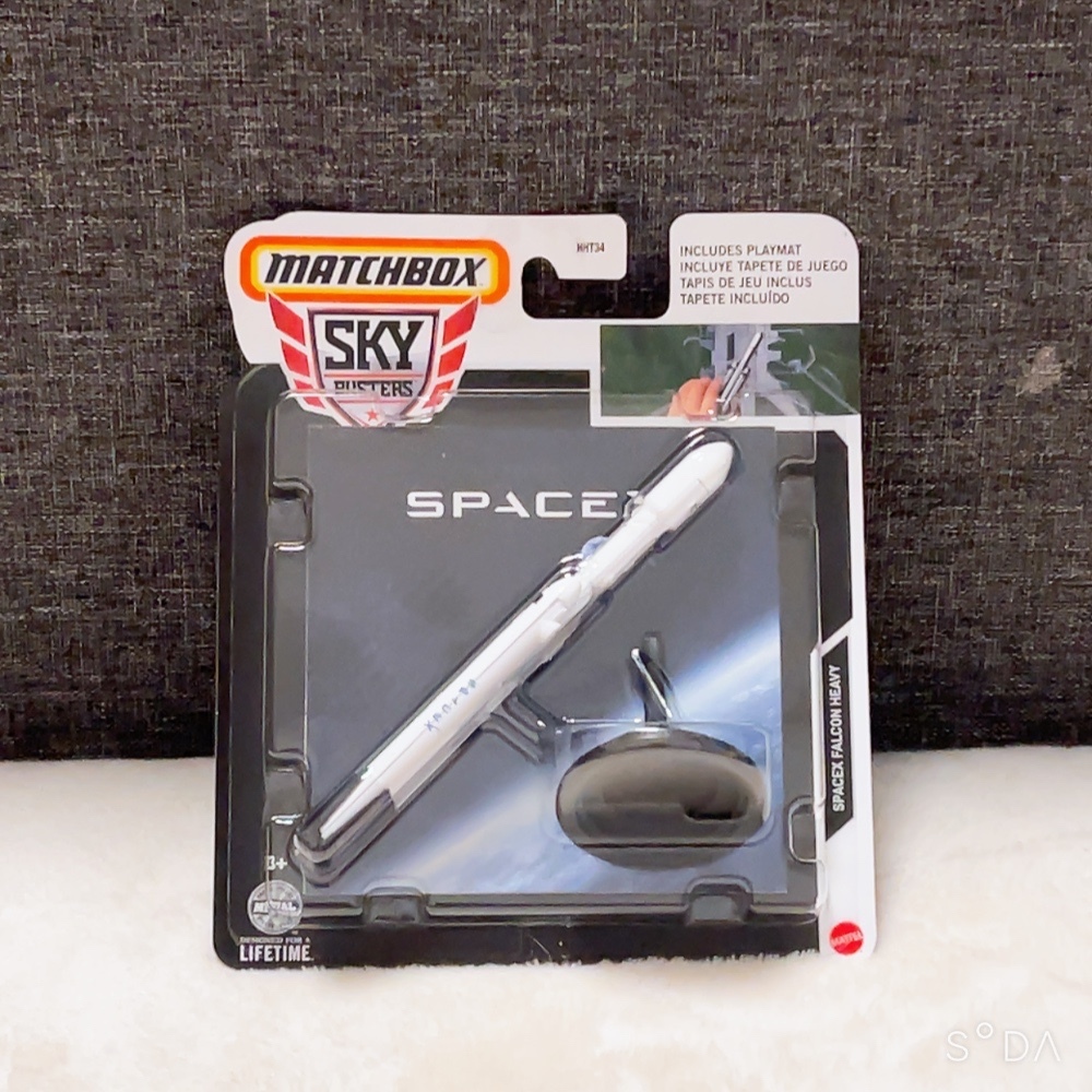 Matchbox 火柴盒 sky busters 火箭系列 spacex falcon heavy | 蝦皮購物