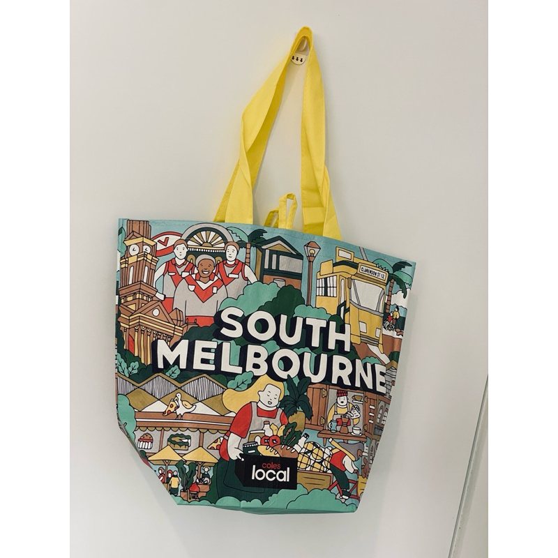 Coles Local Bag South Melbourne 澳洲 限定 購物袋 墨爾本 | 蝦皮購物