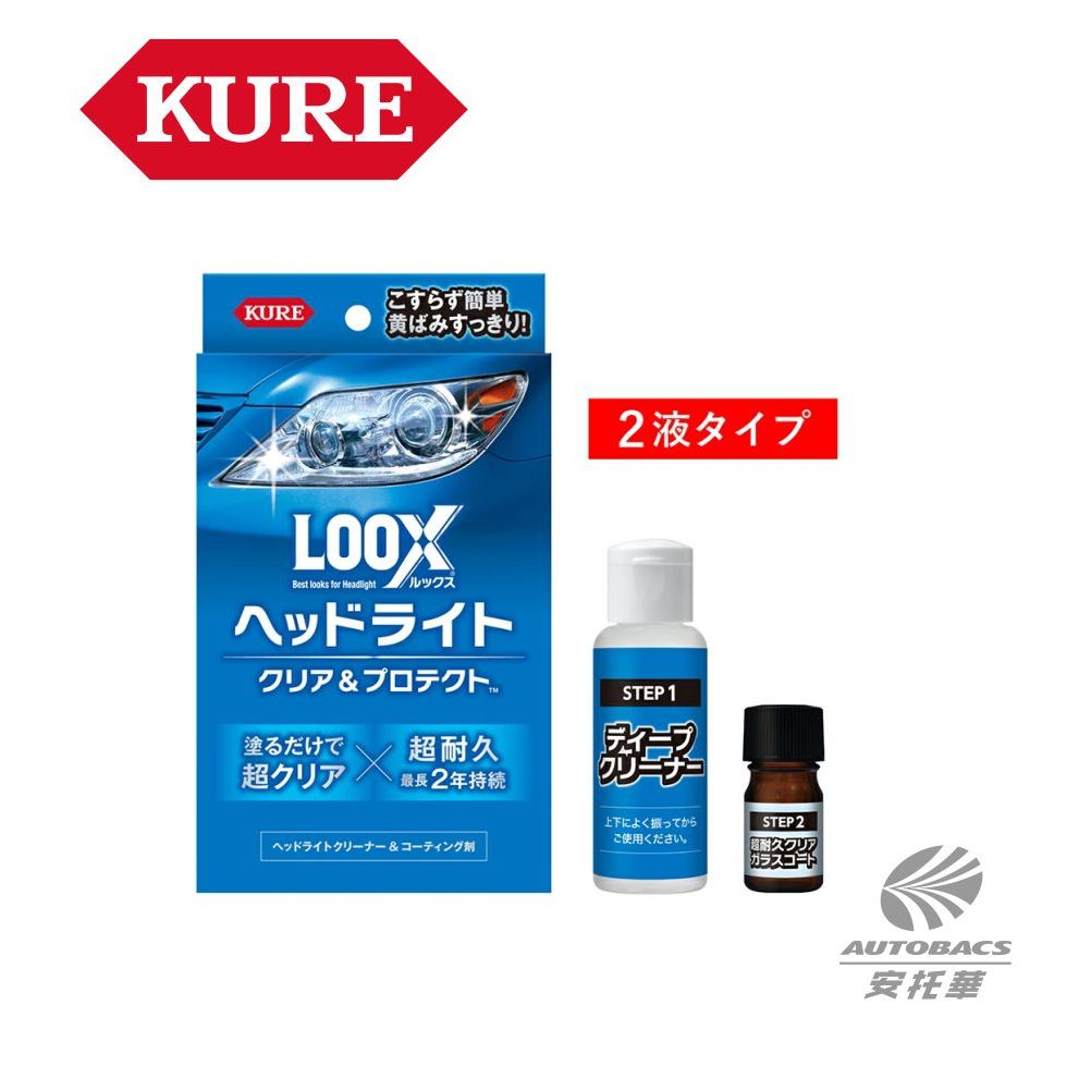 【安托華推薦】【KURE】吳工業-LOOX燈殼清潔保護劑-1196 頭燈塗層 大燈拋光劑 大燈保護劑 | 蝦皮購物